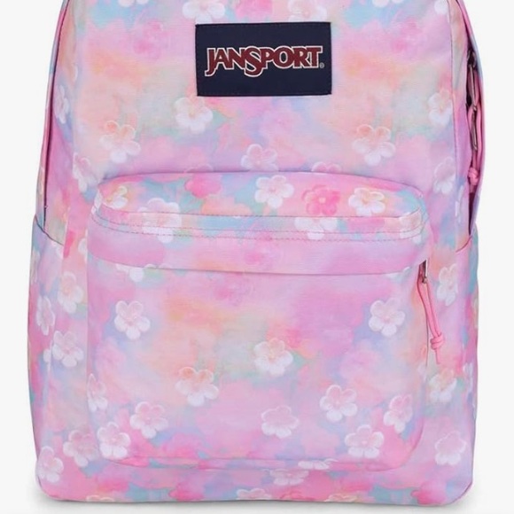 Jansport | Bags | Jansport Pink Floral Backpack | Poshmark